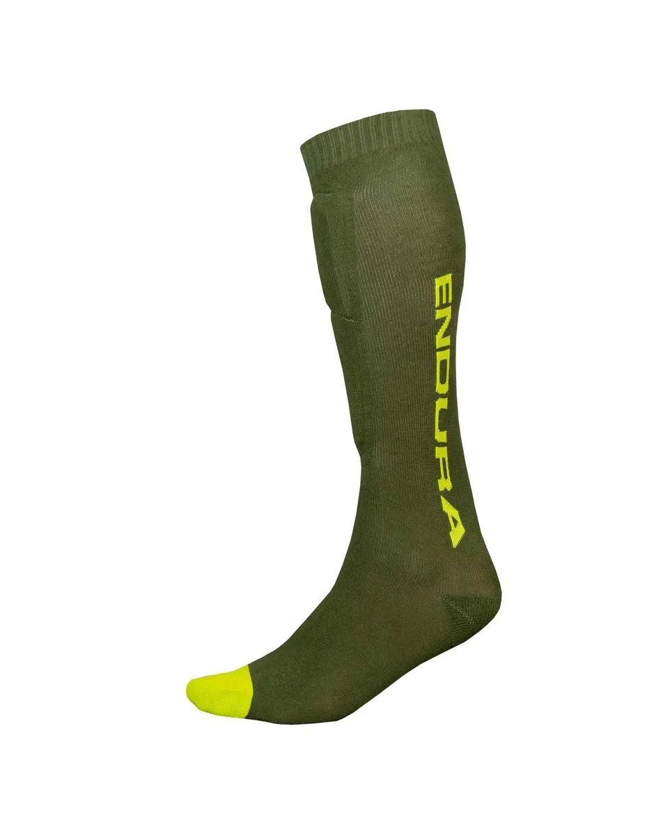 Chaussettes Protège-tibias Homme SINGLETRACK Vert - Ref E1202-GF