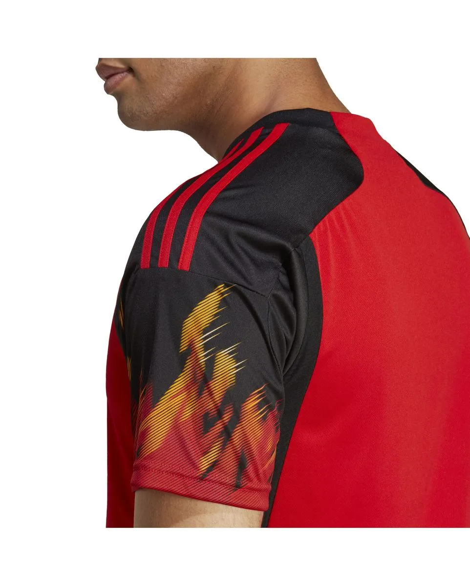 Maillots de club Homme Adidas MAILLOT BELGIQUE DOMICILE ADULTE Rouge ...