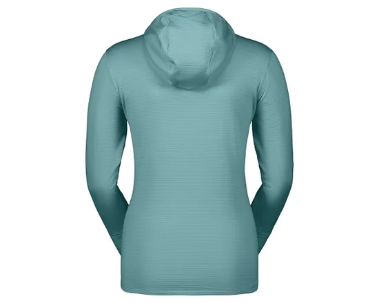 Veste polaire Femme DEFINED LIGHT HOODY Bleu Glacier - Ref 414482-8138