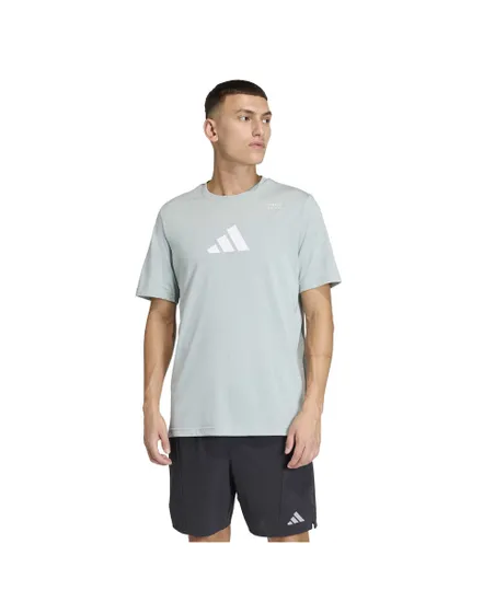T-shirt Homme Adidas M TR CAT G T Bleu Sport 2000 - Ref KE6101