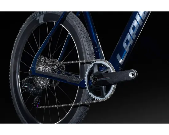 Vélo Gravel CROSSHILL CF 8.0 S Bleu Hexagonal Transparent - Ref LCHTB