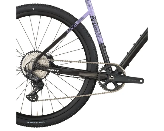 Vélo de gravel SPEEDSTER GRAVEL 10 Noir Carbone/Violet Tulipe - Ref ...