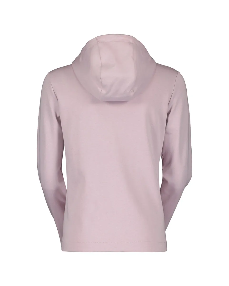 Sweat à capuche Femme TECH ZIP HOODY Rose - Ref 403291-7339
