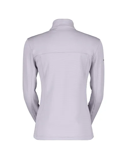 Sweat polaire Femme DEFINED LIGHT PULLOVER Violet - Ref 291834-7717