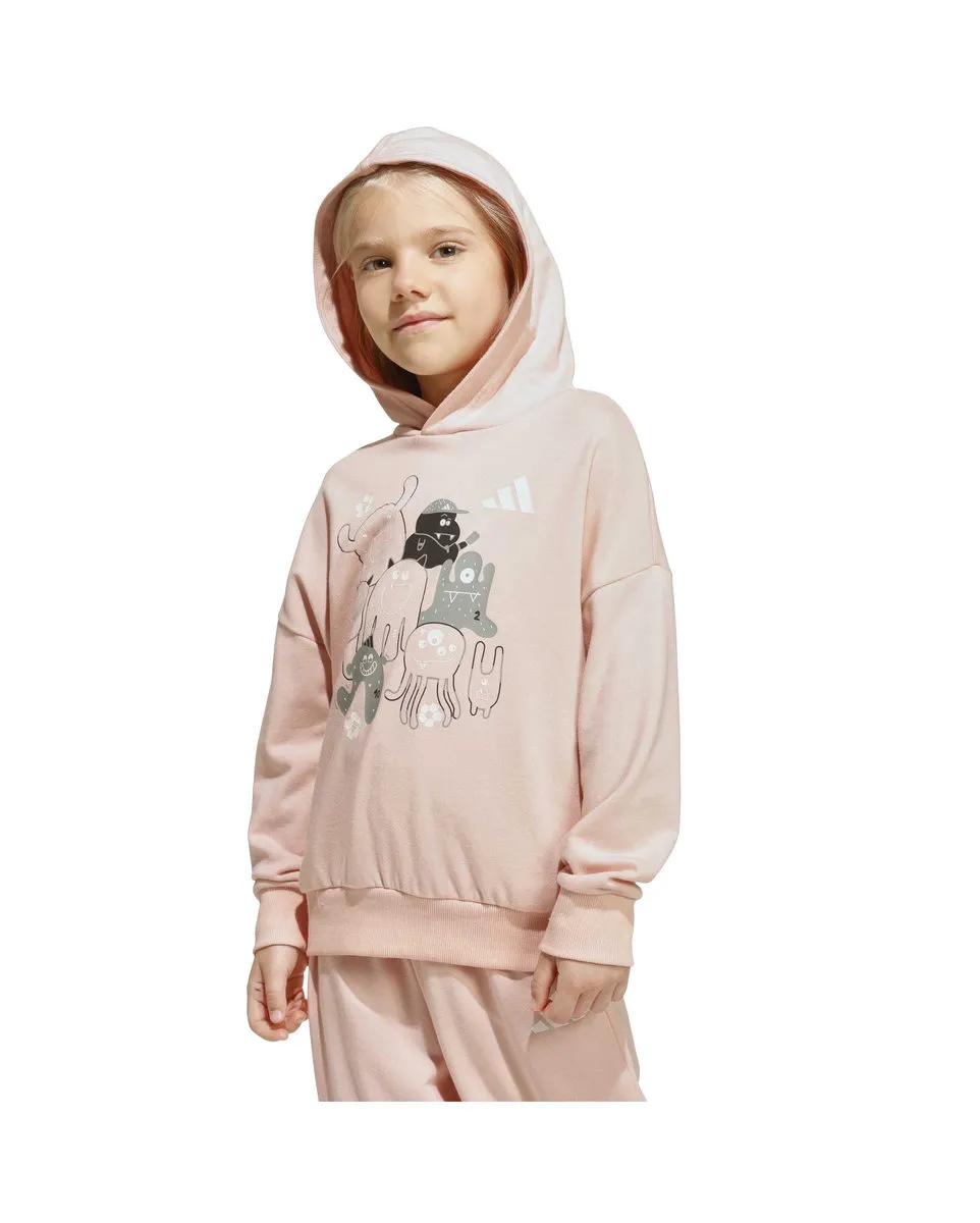 Ensemble de survetement Enfant Adidas LK TRNSTR SET Rose Sport 2000 ...