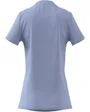 T-shirt manches courtes Femme Adidas W 3S T Bleu Sport 2000 - Ref ID0008