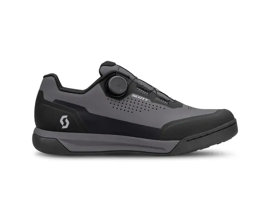 Chaussures VTT Femme MTB VOLT EVO CLIP BOA Gris Foncé/Noir - Ref 425479 ...