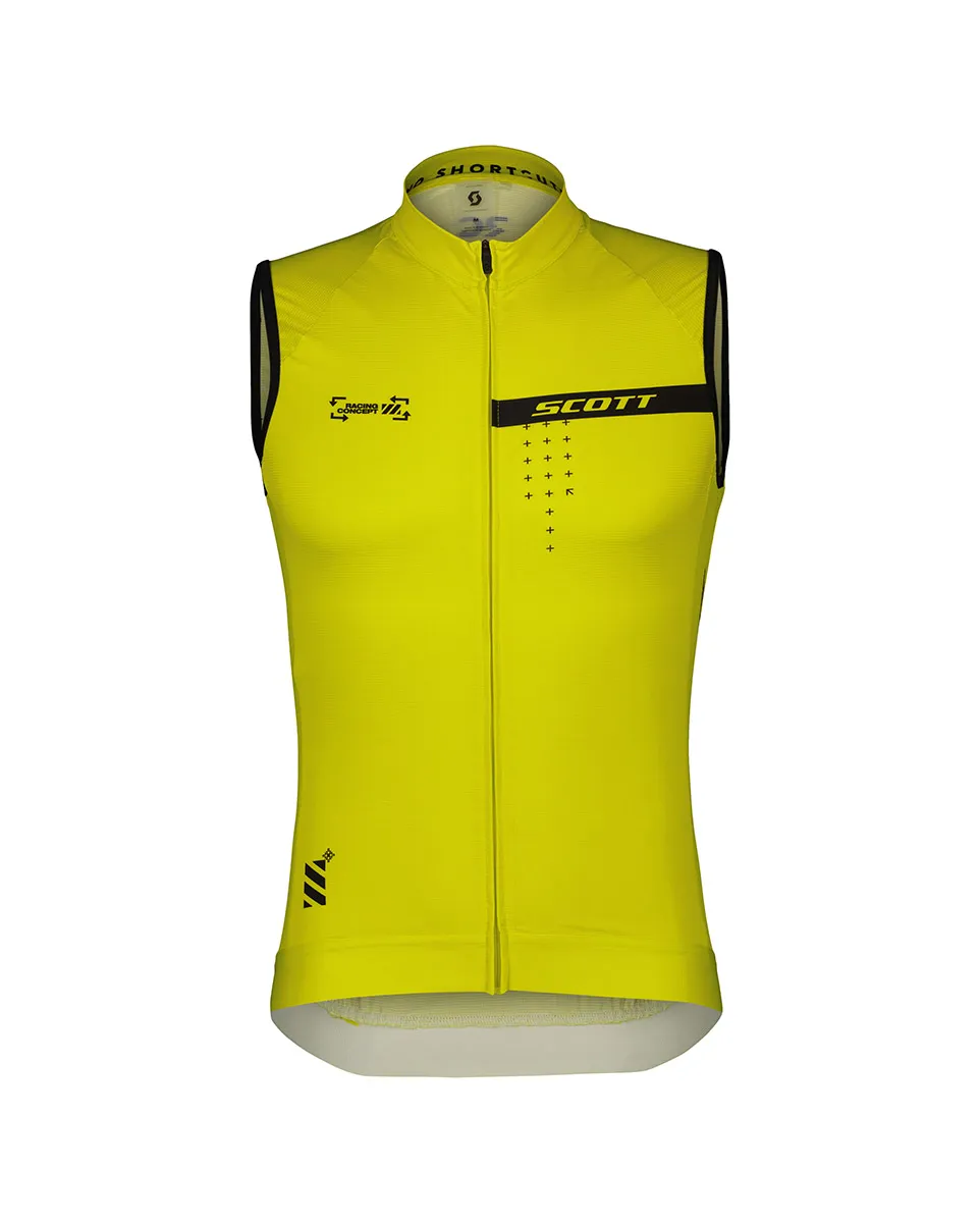 Maillot sans manches Homme RC PRO Jaune/Noir - Ref 414407-5083