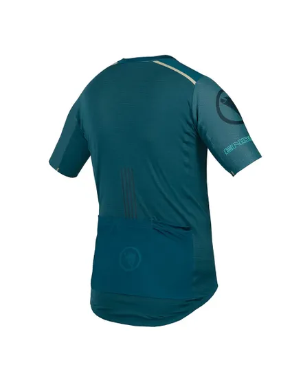 Maillot manches courtes Homme PRO SL RACE Bleu Sarcelle - Ref E3234-DT