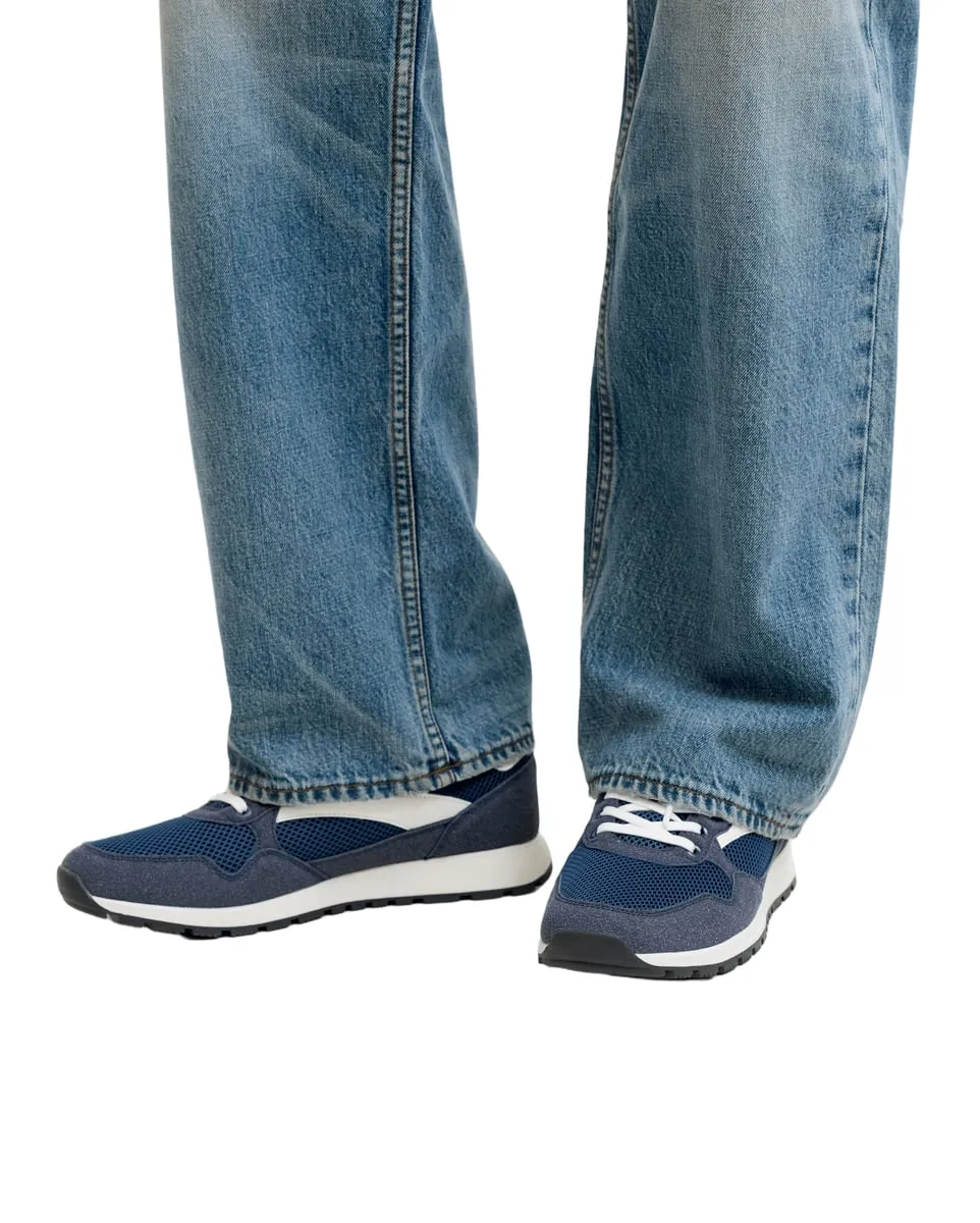 Jack & Jones Swindon Combo NOOS - Baskets Homme Vintage Indigo - Ref ...