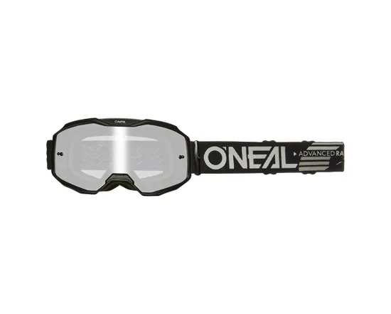 Masque de VTT Unisexe B-10 SOLID Noir/Argent Miroir - Ref 6029-001-001