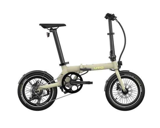 Vélo pliant électrique OG16 Sable Chaud - Ref OG16-DS V0-DS