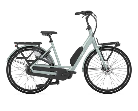 Vélo électrique urbain BLOOM C380 HMS 630WH Vert Olive - Ref G1818 ...