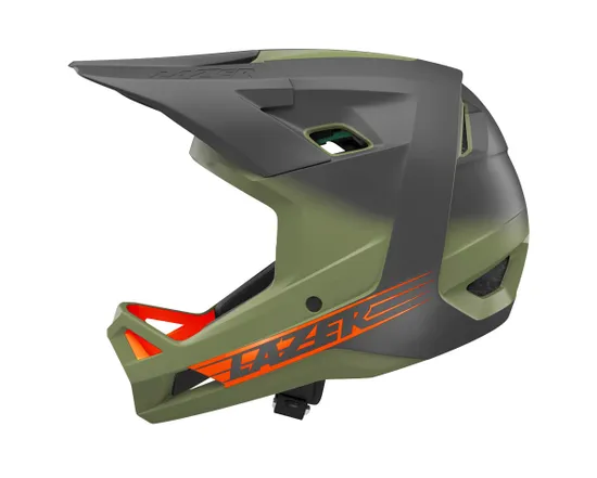 Casque VTT intégral Unisexe CHASE KINETICORE Vert Mousse Mat - Ref ...