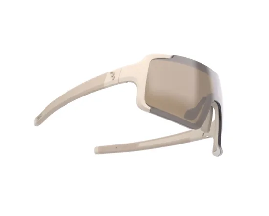 Lunettes Unisexe CHESTER NARROW Beige/Ambre Flash Miroir - Ref BSG-73-7304