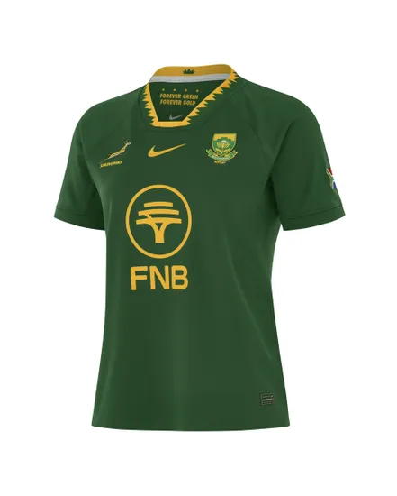 Maillot de rugby Femme Nike SPRINGBOKS WOMENS NIKE STADIUM SS JERSEY ...