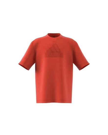 T-shirt manches courtes Enfant Adidas U FI LOGO T Rouge Sport 2000 ...