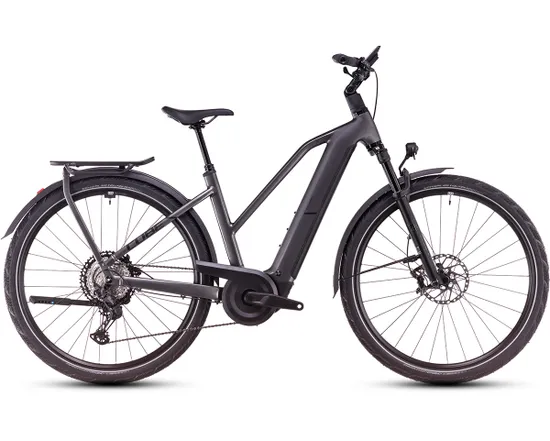 Vélo électrique trekking KATHMANDU HYBRID SLX 800 Graphite - Ref 812601-001
