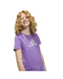 Maillot de football Fille Adidas JG GLAM T Violet Sport 2000 - Ref KE3898