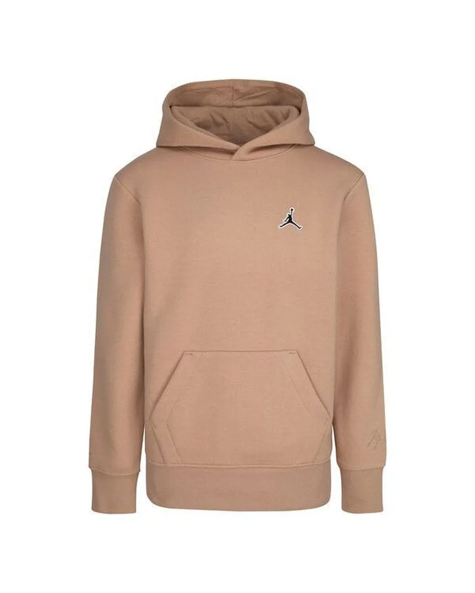 Sweat a capuche manches longues Enfant Jordan JDB ESSENTIALS PO Beige ...