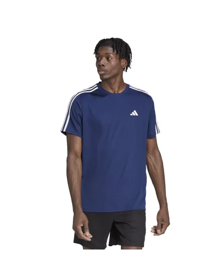 T-shirt manches courtes Homme Adidas TR-ES BASE 3S T Bleu Sport 2000 ...
