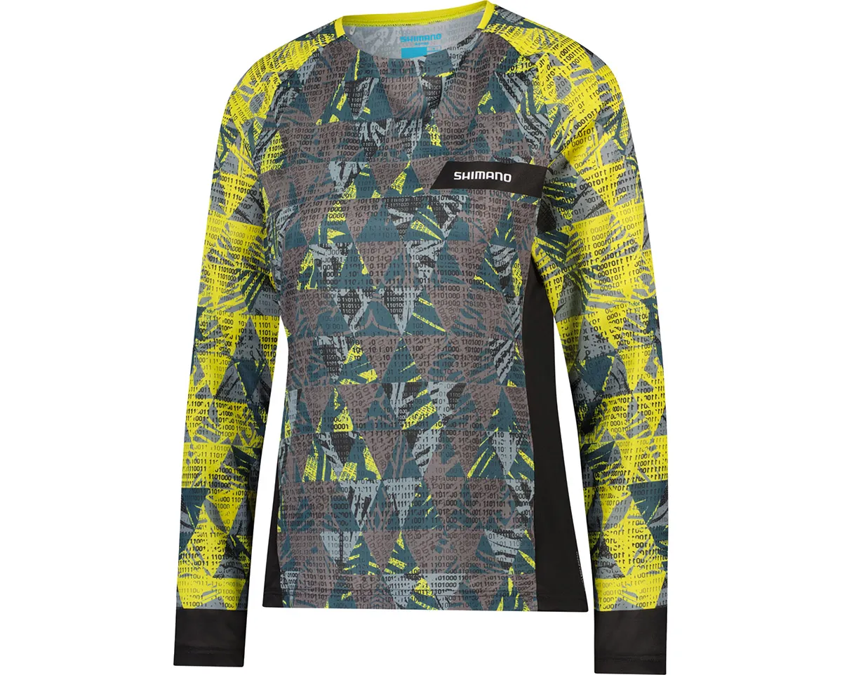 Maillot manches longues Femme SAIKO Vert Transparent - Ref PCWJSMSWE15W-E06