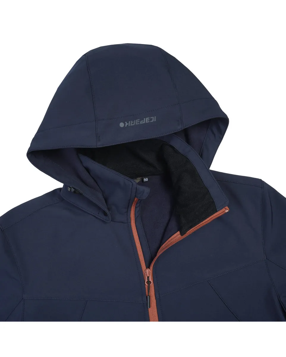 Veste à capuche Homme Icepeak BRIMFIELD Bleu Sport 2000 - Ref 57970 682 I-392