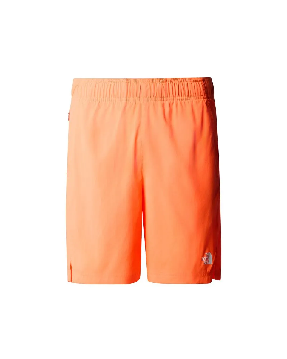 Short Homme The north face M 24/7 7IN SHORT Orange Sport 2000 - Ref ...