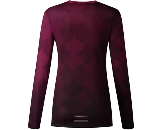 Maillot manches longues Femme SAIKO Rouge - Ref PCWJSTSVE12WR01-R01