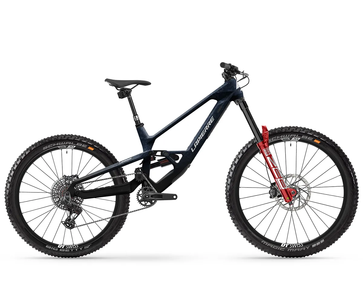 VTT tout suspendu SPICY CF TEAM Bleu Hexagonal Transparent - Ref LSDTA