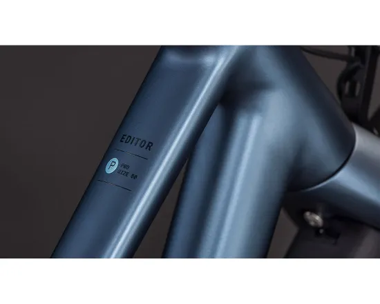 Vélo urbain EDITOR PRO FE Bleu Minéral/Chrome - Ref 155211-001