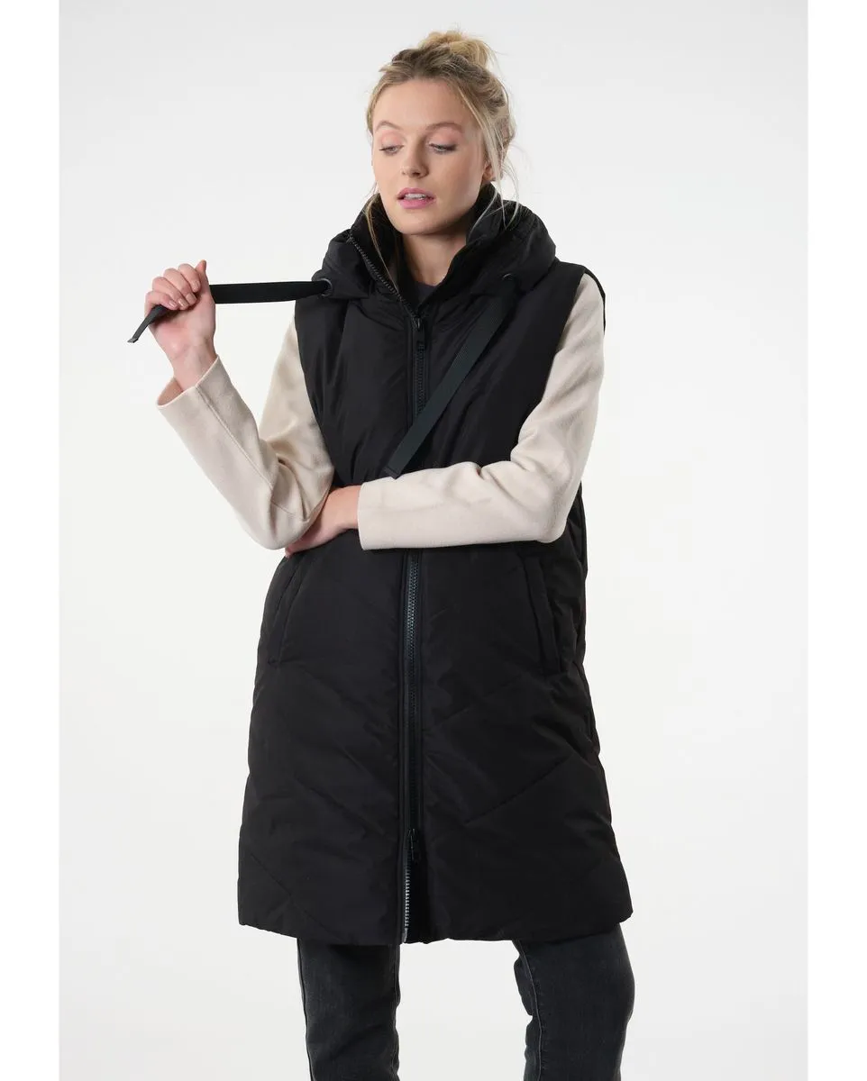 Veste sans manches Femme Deeluxe ANINA JK W Noir Sport 2000 - Ref ...