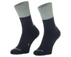 Chaussettes Unisexe BLOCK STRIPE CREW Bleu Foncé/Gris - Ref 409453-8231