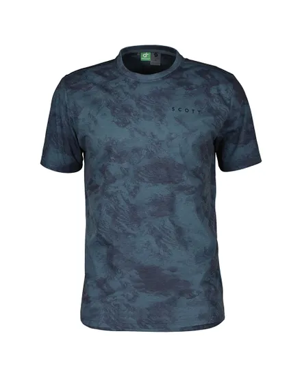 T-shirt manches courtes Homme DRI TIE DYE Bleu - Ref 419431-7367