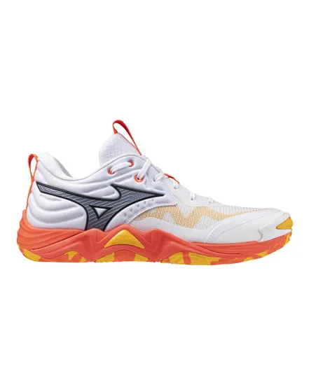 Chaussures de volleyball Unisexe Mizuno WAVE MOMENTUM ELITE Blanc Sport ...