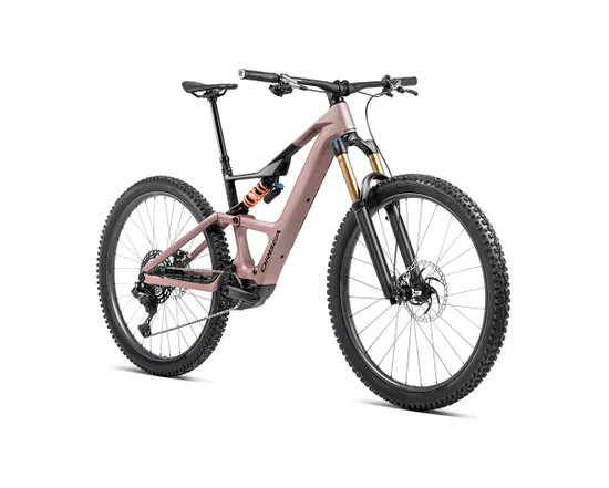 VTT électrique tout suspendu RISE LT M-TEAM 630W 20MPH Rose/Carbone - Ref S698-SY