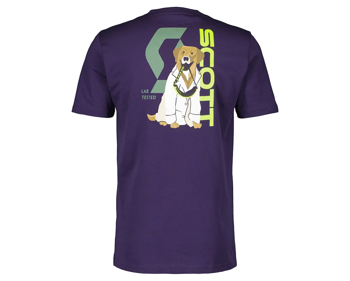 T-shirt manches courtes Homme RETRO Violet Cyber - Ref 419807-7711