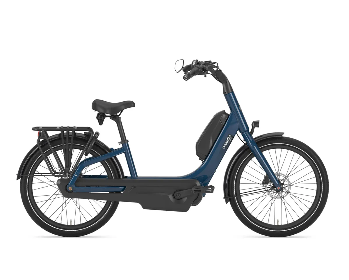 Vélo électrique urbain EASYFLOW C7 HMS 418WH Bleu Canard - Ref G1796-998403600-001