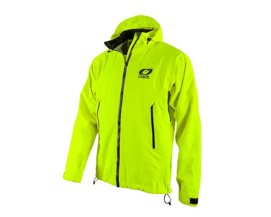 Veste de pluie Homme TSUNAMI Jaune Néon - Ref 1107-20-001