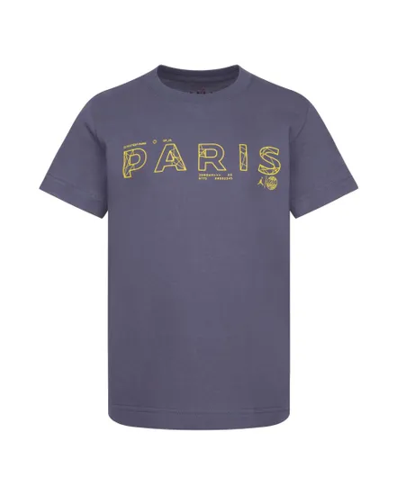 T-shirt manches courtes Enfant Jordan PARIS SP23 TEE Bleu Sport 2000 ...
