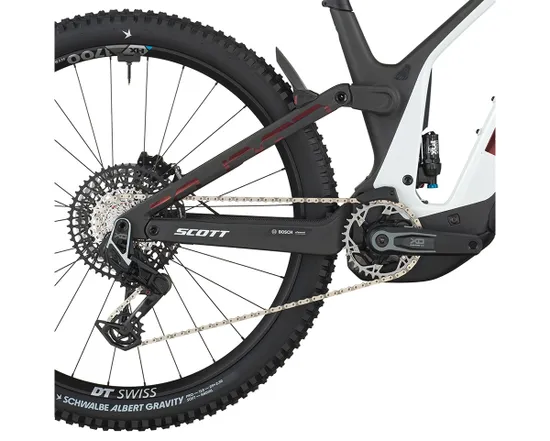 VTT tout suspendu électrique PATRON ST 900 TUNED Noir Carbone/Blanc ...
