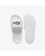 Claquettes Homme Lacoste CROCO 1.0 SUMMER PACK Blanc S 2 - Ref ...