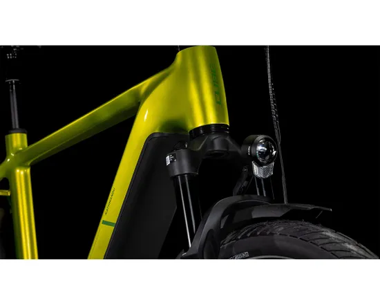 Vélo électrique trekking KATHMANDU HYBRID EXC 800 Vert Lézard - Ref ...
