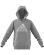 Sweat a capuche manches longues Enfant Adidas U BL HOODIE Gris Sport ...