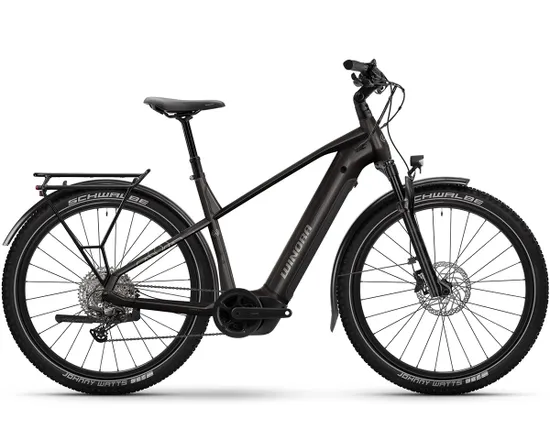 Vélo urbain/trekking électrique YUCATAN X12 PRO HIGH Noir Choc - Ref ...