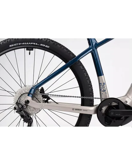VTT électrique semi rigide E-TERU UNIVERSAL Gris/Bleu - Ref 31ET4-GTCP1