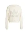 Sweat Femme Adidas SNAKE CREW Beige Sport 2000 - Ref JC8329