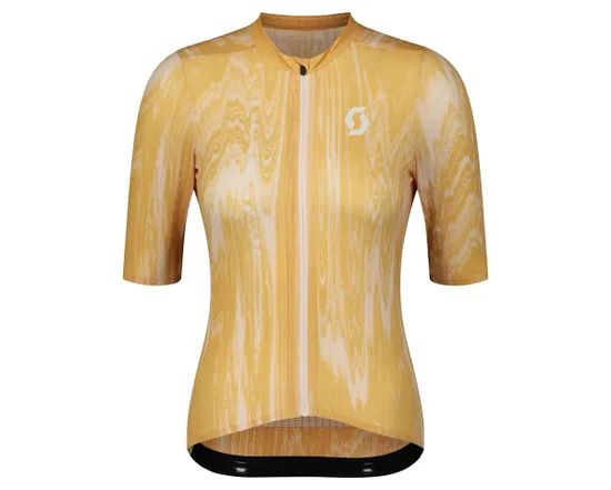 Maillot manches courtes Femme ULTD. SL Rose Poudré/Beige Biscuit - Ref ...