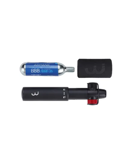 Gonfleur à cartouche CO2 BLASTER Noir - Ref BMP-33S-001