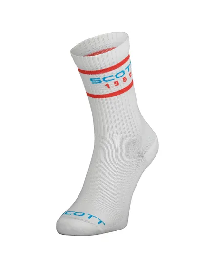 Lot de 3 paires de chaussettes Unisexe RETRO CASUAL CREW Blanc - Ref ...